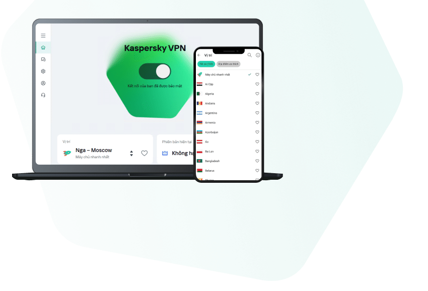 Kaspersky VPN Secure Connection – Bảo vệ quyền riêng tư của bạn trên ...